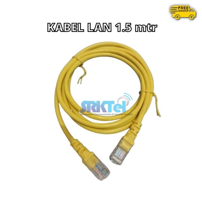 Jual Kabel LAN 1.5 Meter Sudah Ada Konektor Rj45 Patchcord Utp - Kota Serang - SRKTel Serang ...