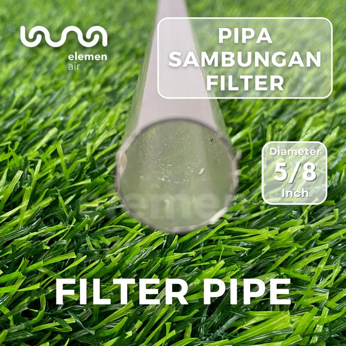 Jual Pipa Aquarium Bening Transparan Filter PVC 5/8 100cm Undergravel ...
