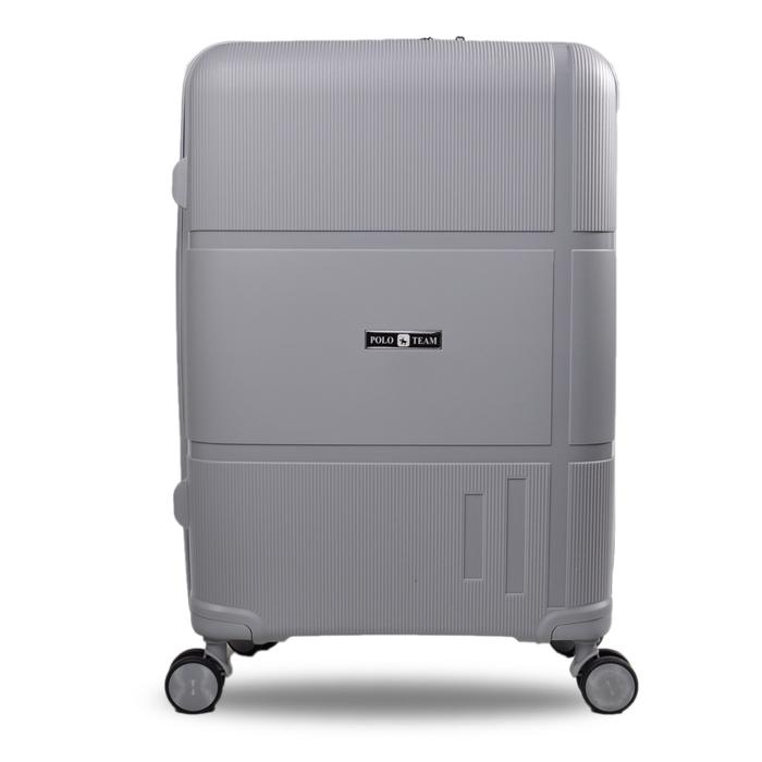 Promo Koper Hardcase PP Polo Team size 24 Inch - 9908 - Abu-abu ...