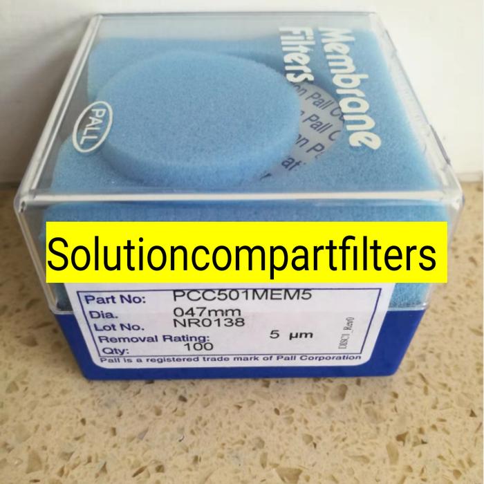 Jual One box/100pcs PCC501MEM5 filter membrane woven mesh 47mm/5um ...