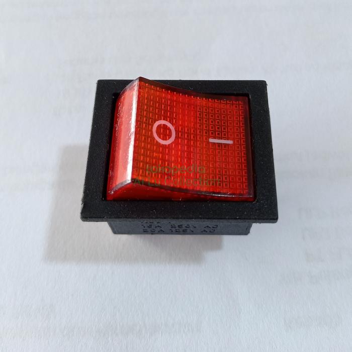 Jual Saklar Switch On Off 4 Kaki Saklar Besar Lampu Merah 4 Kaki - Kab ...
