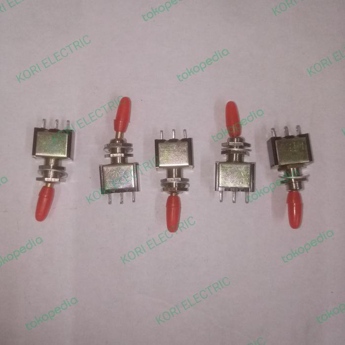 Jual Saklar switch toggle togel on off 3 pin 3 kaki body kecil mini ...