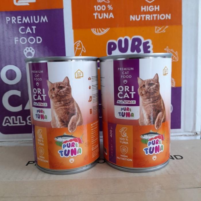 Jual (6 Kaleng) Ori Cat Kaleng 400g - Makanan Basah Kucing Rasa PURE ...