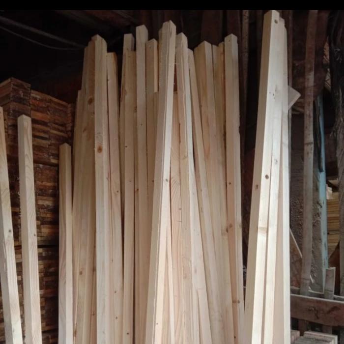 Jual les kayu jati blanda renovasi kamar mewah ukuran 3x3x200 - Jakarta ...