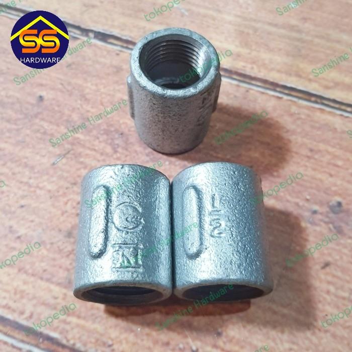 Jual SOCK GALVANIS 1/2"inch G BRAND GALUNGGUNG Sok Besi SNI - Kota ...