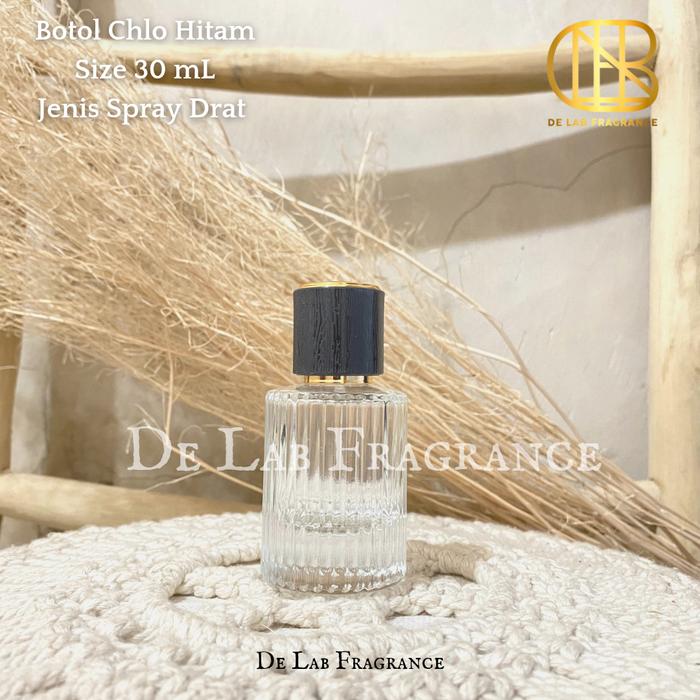 Jual botol parfum chlo hitam 30 ml drat- botol parfum alur lucu - Kota Bandung - De lab ...