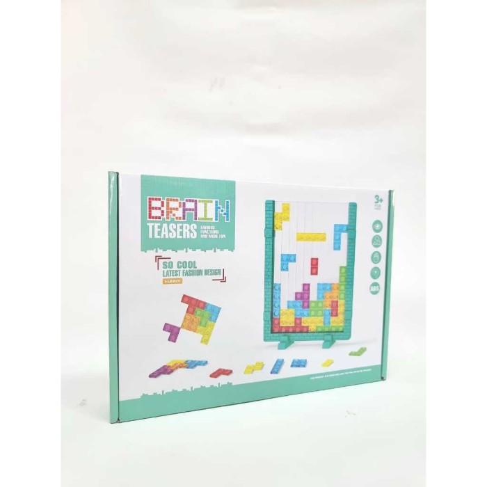 Promo Mainan Edukasi Tetris 3D Puzzle Mainan Susun Balok Block Game ...
