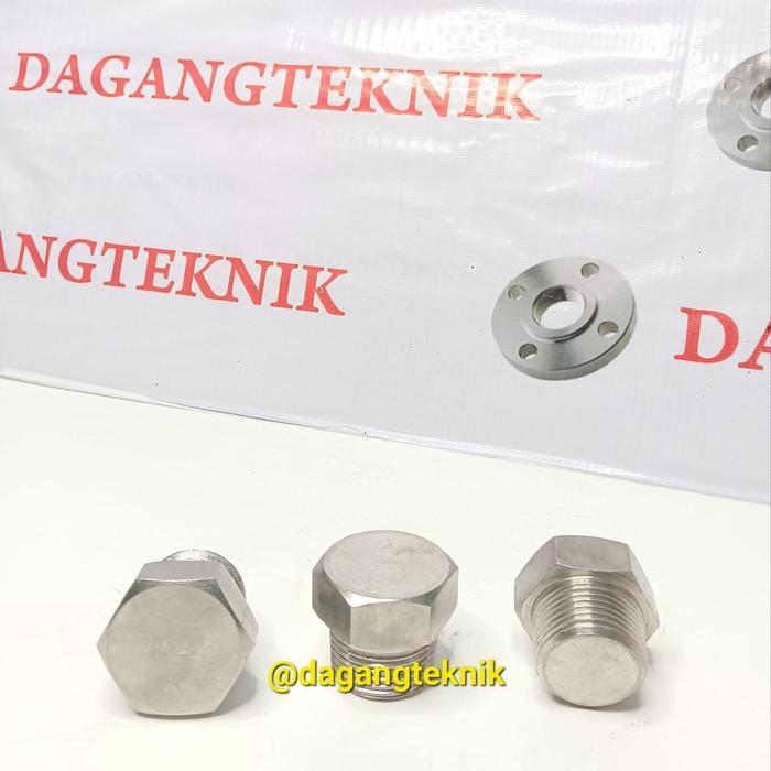 Jual Plug SS 304 Class 3000 NPT 3/4 inch / DN 20 - Jakarta Pusat ...