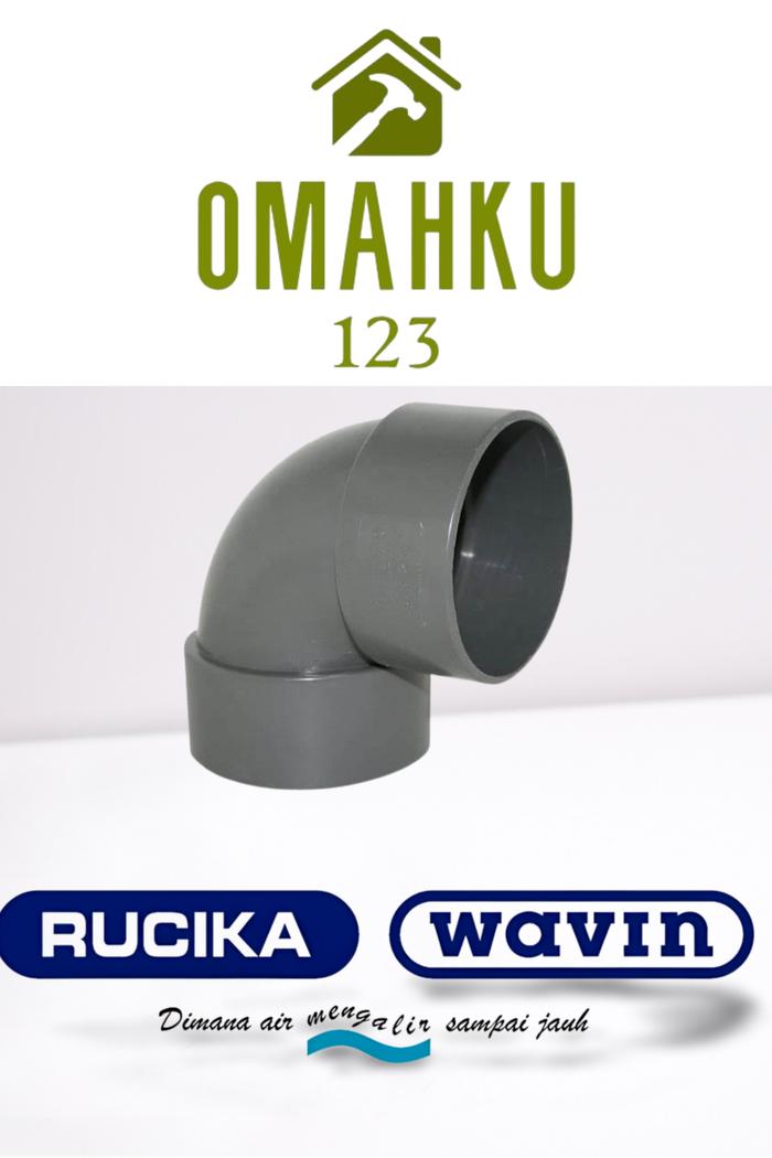 Jual Elbow / Knee 6"inch PVC WAVIN AW 90 derajat - Kota Tangerang ...