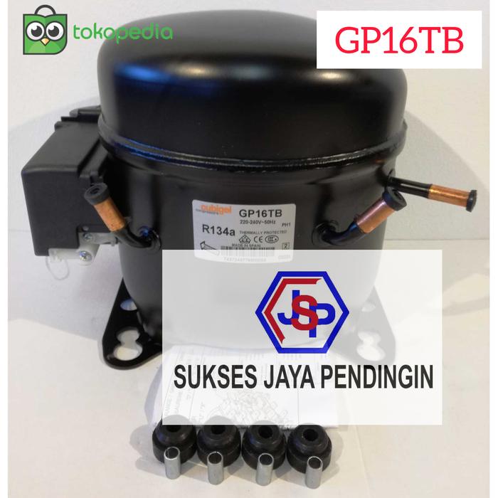 Jual Compressor Cubigel GP16TB R134a / Kompresor Cubigel GP16TB ...