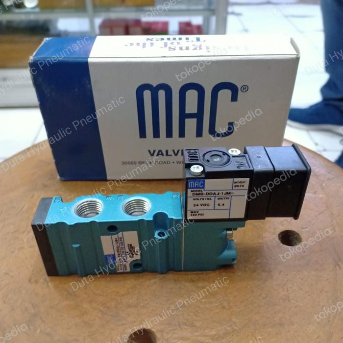 Jual 411A - D0A - DM - DDAJ - 1JM MAC SELENOID VALVE 5/2 SINGLE CONTROL 24V - Kota Bandung ...