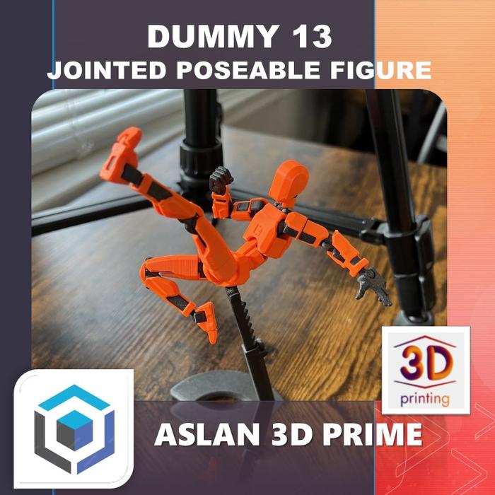 Jual DUMMY 13 JOINTED POSEABLE ACTION FIGURE LUCKY Custom Color 3D ...