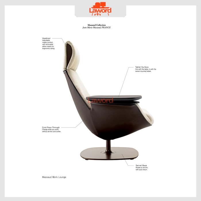 Jual Coalesse Massaud Steelcase - Lounge Chair - Photo 2 - Kab ...