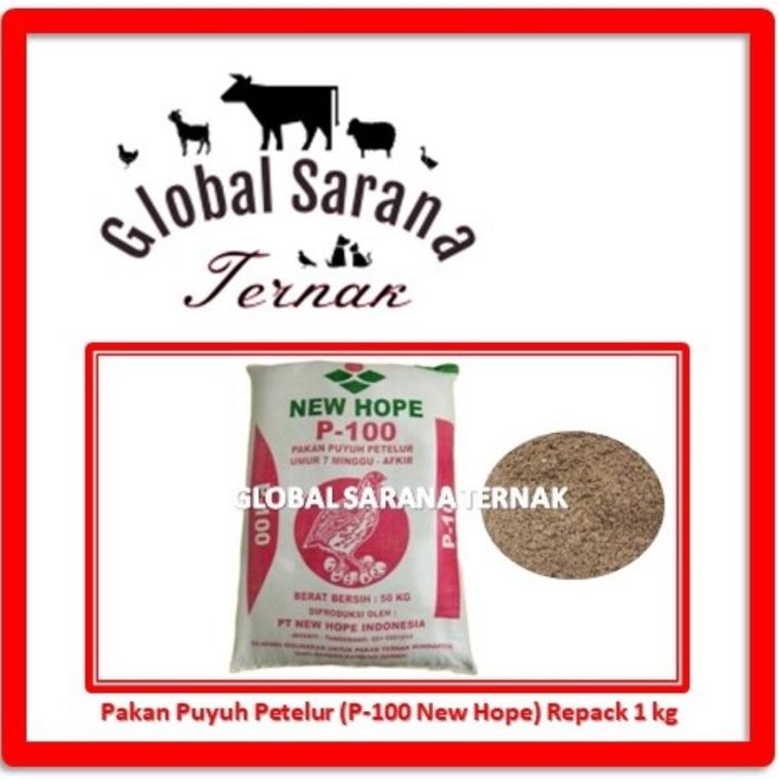 Jual Pakan Puyuh Petelur (P-100 NEWHOPE) Repack 1 kg - Kab. Bogor - GLOBAL SARANA TERNAK | Tokopedia