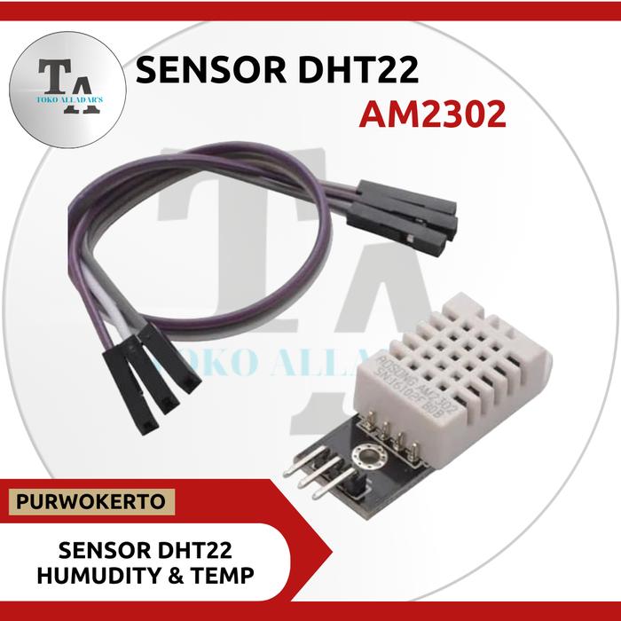 Jual SENSOR DHT22 AM2302 TEMPERATURE HUMIDITY SENSOR SUHU MODULE ...