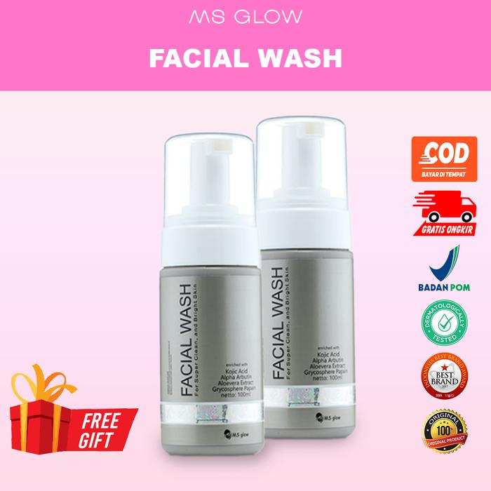 Jual Facial Wash MS Glow Original / Sabun Wajah / Sabun Muka MS Glow ...