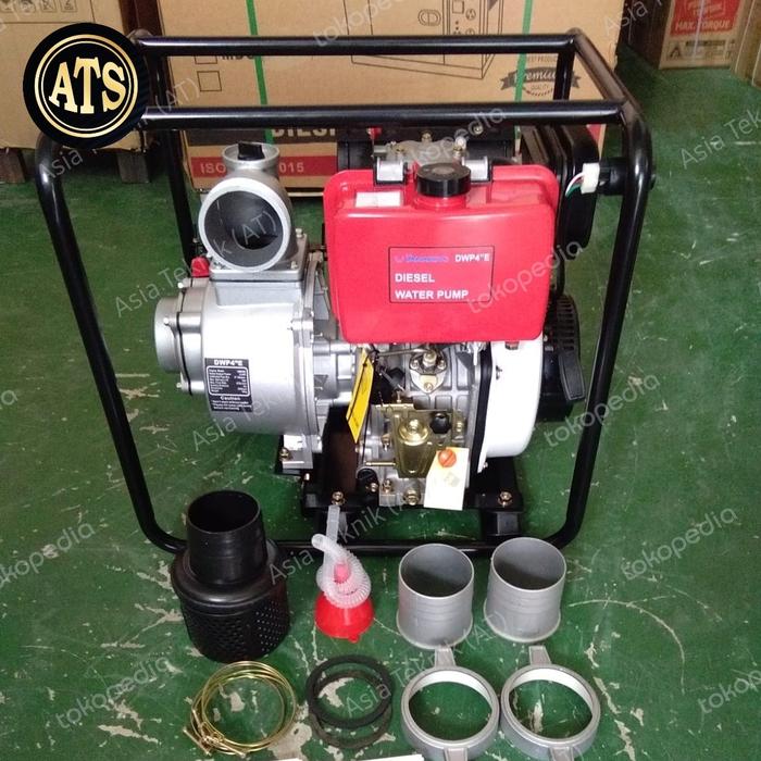 Promo WATER PUMP DIESEL 4 INCH POMPA AIR DIESEL 4 INCH ELECTRIC STATER ...