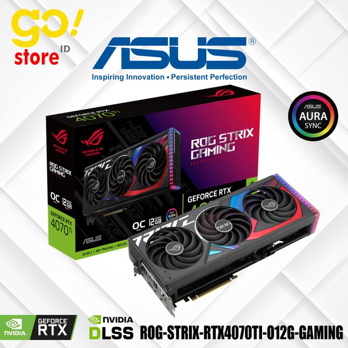 Jual VGA ASUS ROG STRIX RTX 4070TI OC 12GB DDR6X ROG-STRIX-RTX4070TI ...