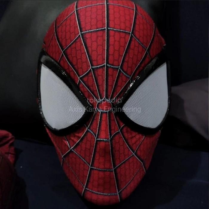 Jual Mask Spiderman Tobey Maguire, Topeng Spiderman Maguire Detail ...