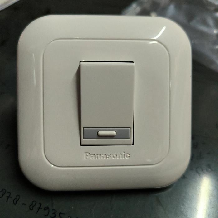 Jual SAKLAR TUNGGAL / ENGKEL / SINGLE WIDE SERIES PANASONIC - Jakarta ...