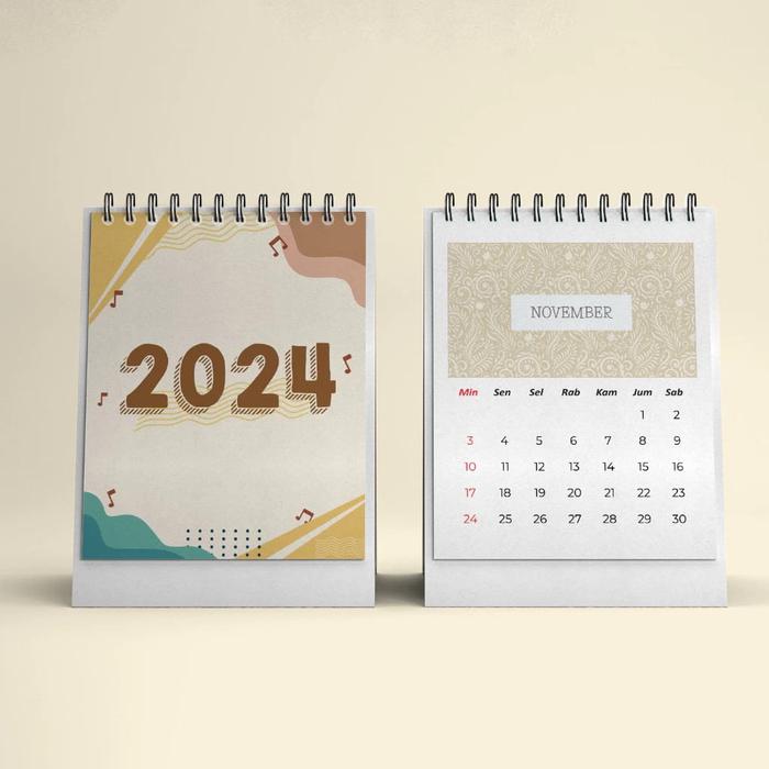 Jual KALENDER 2024 / KALENDER MINI / KALENDER MEJA/ KALENDER MINI ...