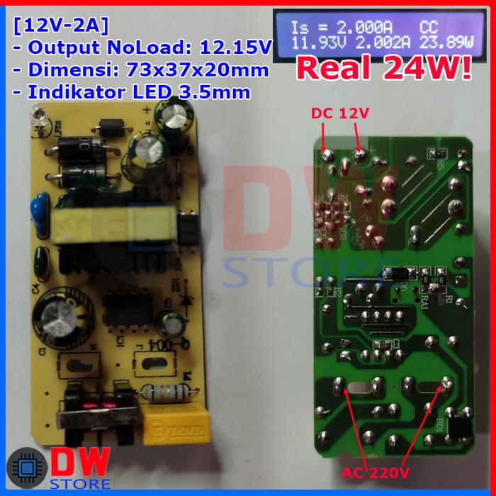 Jual PCB Modul Power Supply Adaptor 5V 9V 12V 15V 1A 1.5A 2A 3A 3.5A 4A ...