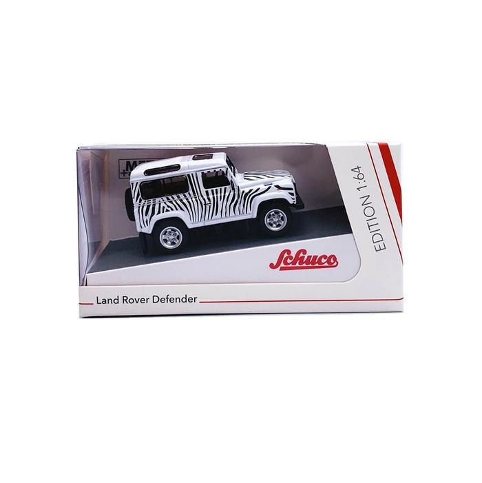 Jual Schuco 452021800 Land Rover Safari Defender 1:64 Scale Zebra ...
