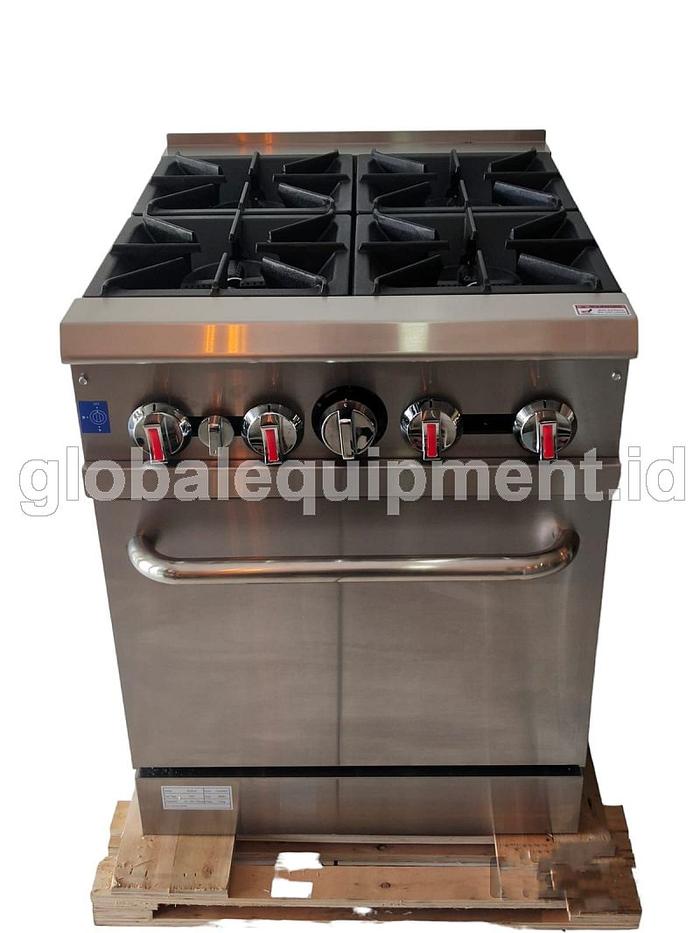 Jual Gas Stove 4 Burner with Oven ( kompor 4 tungku dgn gas oven ...