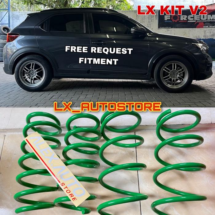 Jual LOWERING KIT HONDA WRV LX KIT V2 PER CEPER CUSTOM - Kab. Bandung ...