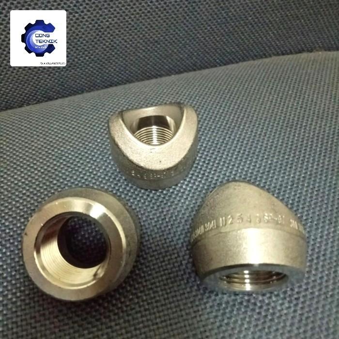Jual Threadolet Besi 1" Inch - Class 3000 Drat NPT A105 - Jakarta Barat ...