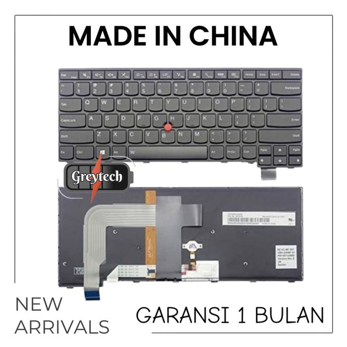 Jual Keyboard Len ThinkPad T460 T460S T460P T470P - NON LAMPU - Jakarta ...