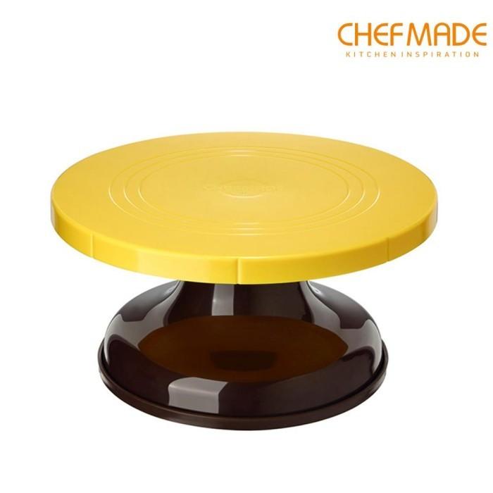 Jual Meja Dekor/ Tatakan Kue Putar/Turntable Cake Stand Chefmade ...
