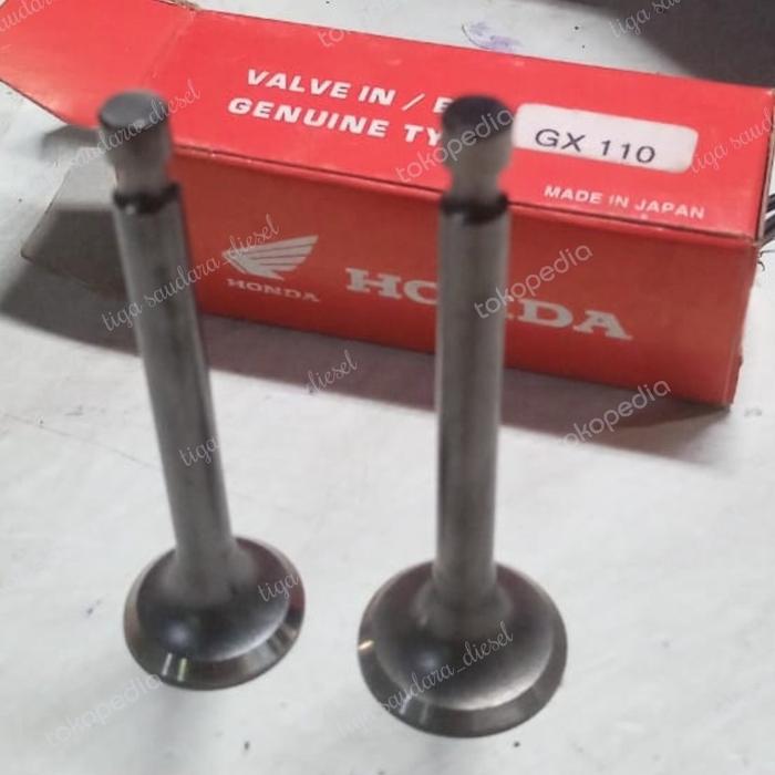 Jual klep honda gx 110 valve in/ex honda gx 110 valve in & ex Honda gx ...