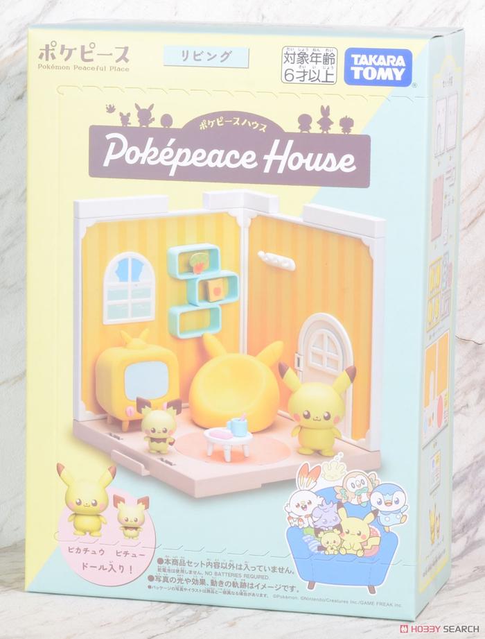 Jual Toys Tomica Pokemon Pokepeace House Living Room Pikachu & Pichu Di ...