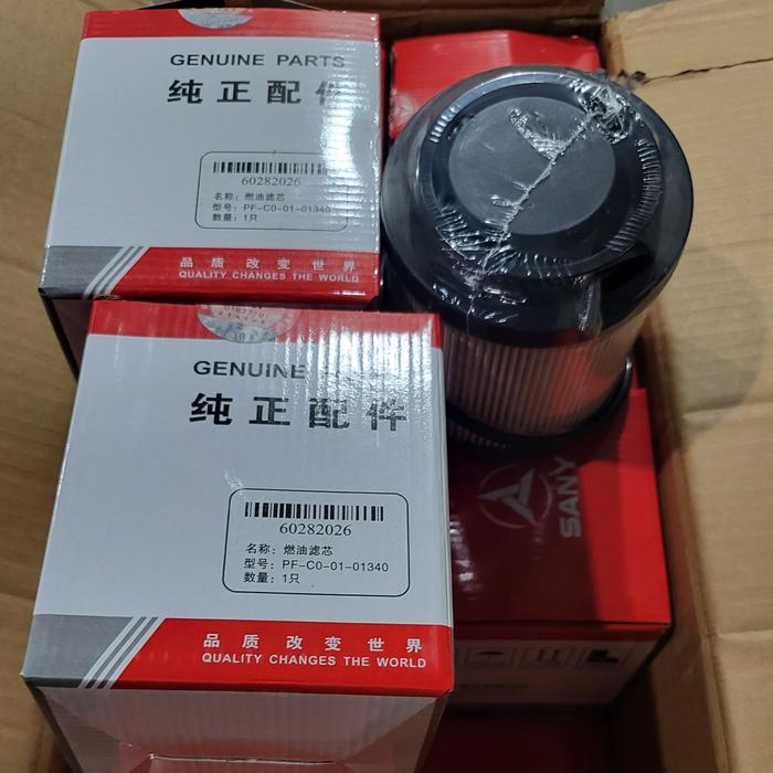 Jual FUEL FILTER SOLAR KIT ASSY SANY SY125 SY195 SY215 SY135 60282026 ...
