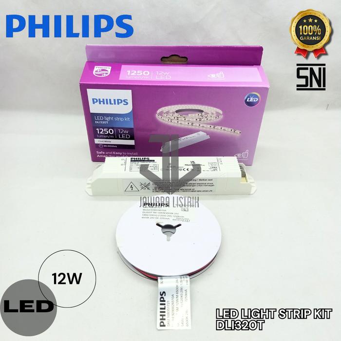 Promo PHILIPS LED LIGHT STRIP KIT DLI320T 5M 12WATT LAMPU MURAH ...