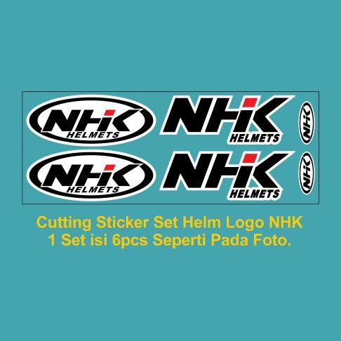 Jual Cutting Sticker Set Helm Logo NHK Helmet Oracal - Kota Tangerang ...