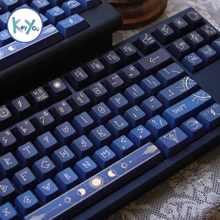 Jual ASAKA Starry Poem keycaps pbt Astrology cosmic stargaze - Kab ...