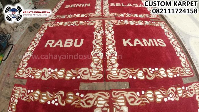 Jual KARPET LIFT TULISAN HARI SENIN-MINGGU TEBAL SUPER AWET - Jakarta ...