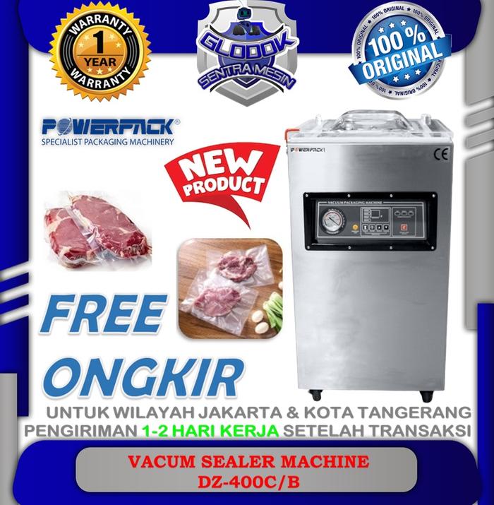 Jual Vacuum Sealer Mesin Hampa Udara / Mesin Vacum DZ-400CB POWERPACK - Jakarta Barat - GLODOK ...