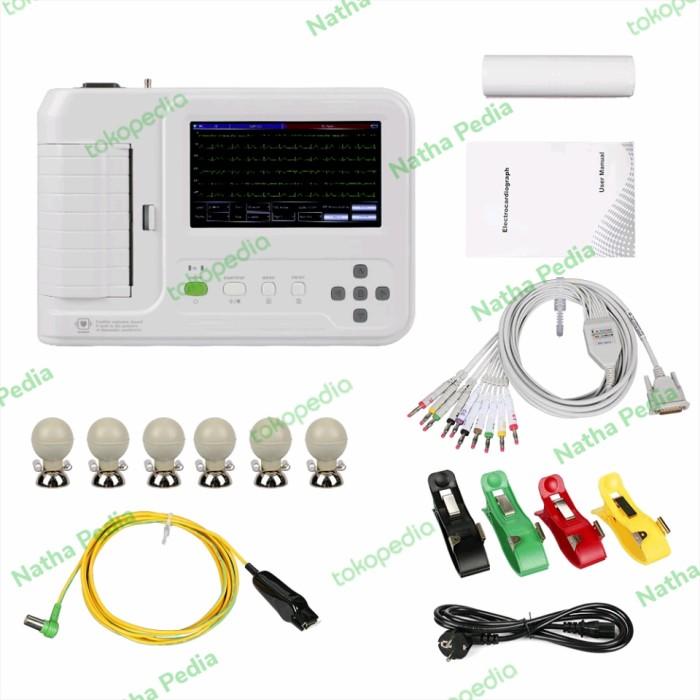 Promo Mesin EKG ECG Recorder 6 Chanel electrocardiograph Contec ECG 600G PRO - Kab. Tulungagung ...