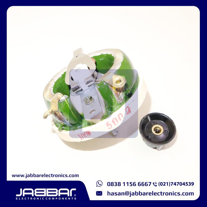 Jual 100W 500R - 100W 500 OHM RHEOSTAT ROTARY WIREWOUND CERAMIC - Kota ...