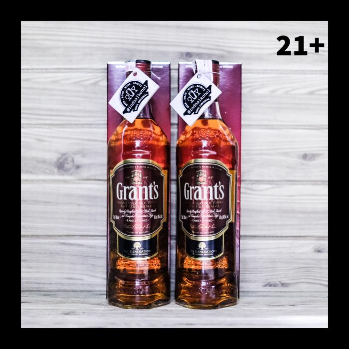 Promo Paket 2 Grant's The Family Reserve 700ml - Scotch Whisky - INDOALKOHOL Cicil 0% 3x - Kota ...
