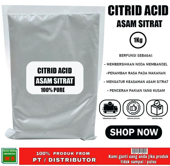 Jual Citrun 1 KG / Citric Acid 1 kg / Asam Sitrat 1 KG ( Monohydrate ...