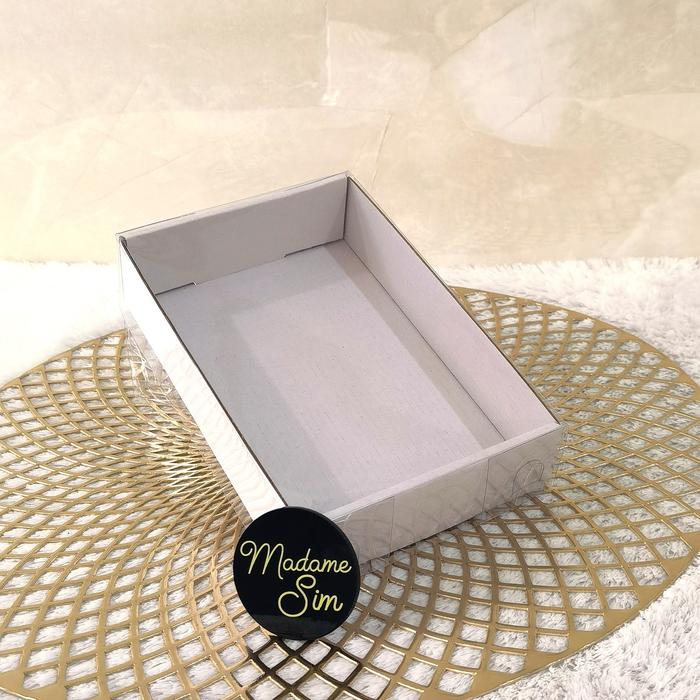 Jual BOX MIKA - DUS KUE - KOTAK CAKE - GIFT BOX 18x12x4 - WK - Jakarta ...