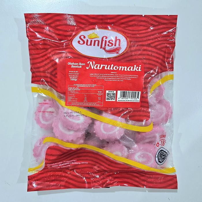 Jual SUNFISH olahan ikan narutomaki 500gr - Kota Tangerang Selatan ...