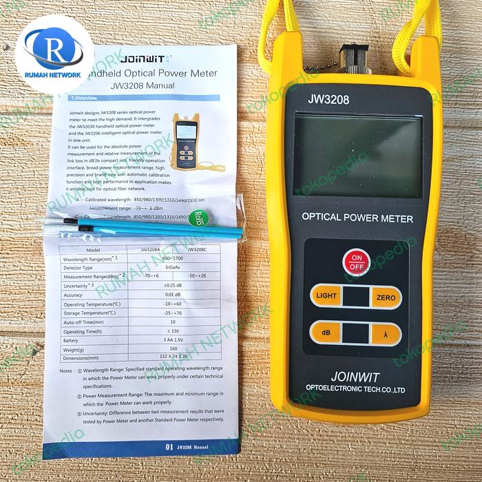 Jual opm joinwit 3208/Optical Power Meter jw3208 - Jakarta Barat - TRIA ...