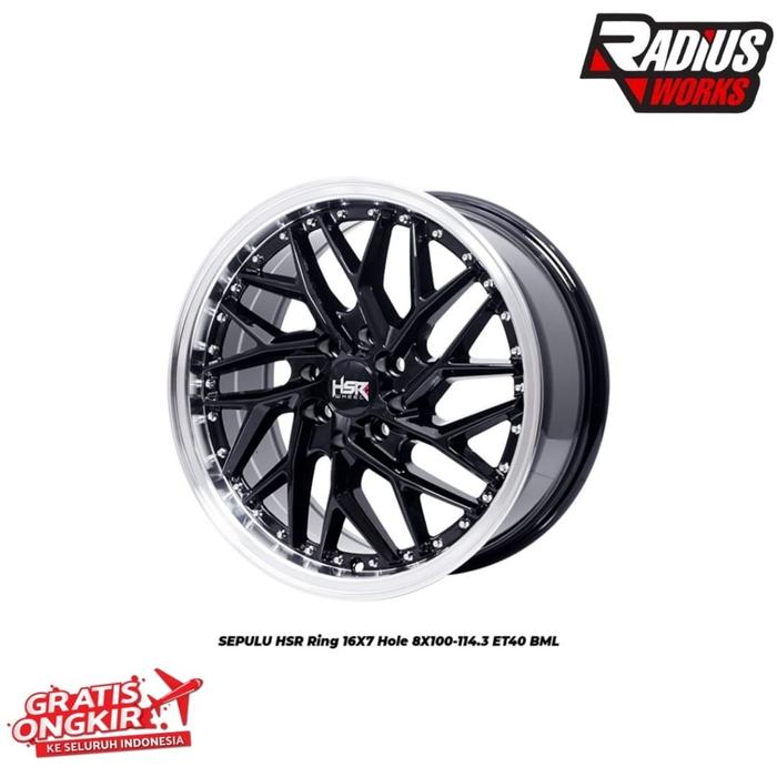 Jual Jual Velg Racing Hsr R16 Sepulu Buat Yaris Mazda2 Vios Freed City ...