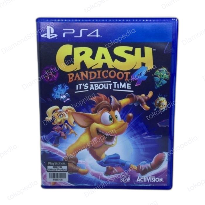 Jual crash bandicoot ps4/ kaset game ps4 crash bandicoot 4 its about ...