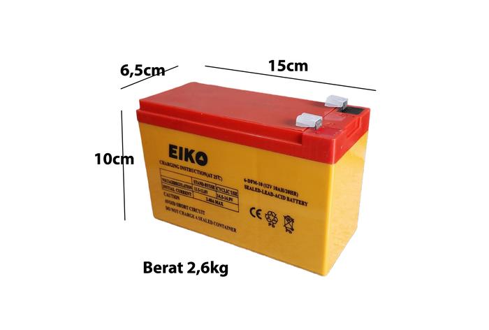 Jual EIKO Battery Sprayer 12V 10ah ORIGINAL /aki sprayer - Kota Surabaya - Bell Collectionz ...